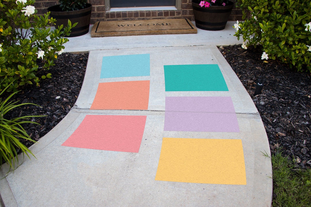 XL 9ft Pastel Candy Land Path Textured Peel and Stick Floor Decals ...