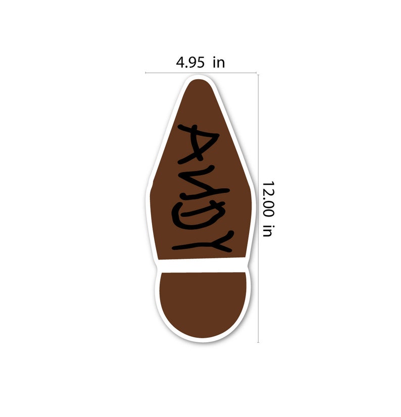 Woody Customizable Floor Decals Set of 9 12 Toy Story - Etsy