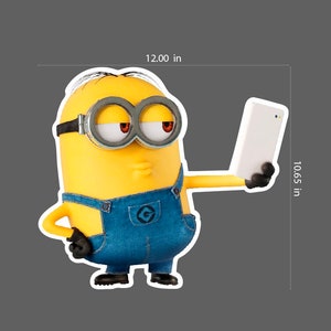 Minions Textured Peel and Stick Floor 12" Decals • Set of 6 • Birthday ...