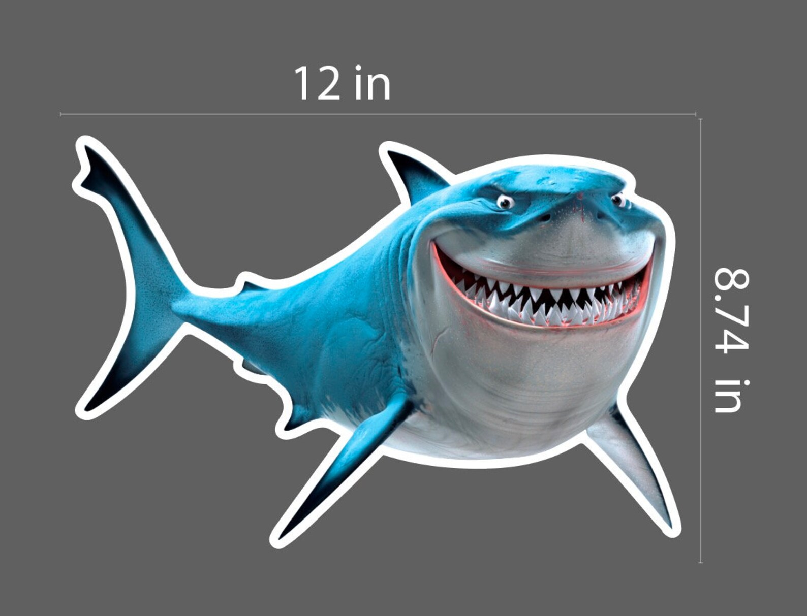 Finding Nemo Textured Peel and Stick Floor Decals • Set of 6 • Birthday ...