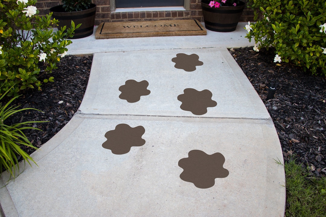 Peppa Pig Muddy Puddles Peel and Stick Floor Decals • Set of 5 ...