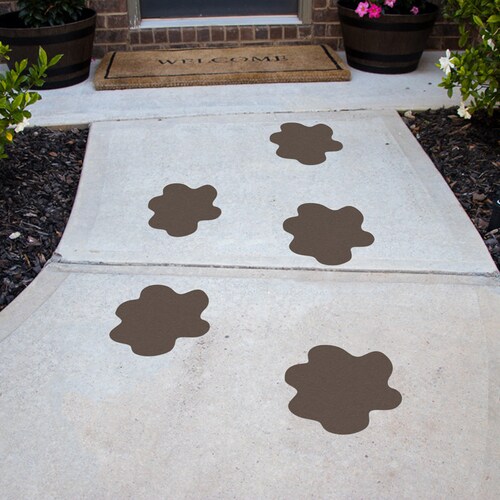 Peppa Pig Muddy Puddles Peel and Stick Floor Decals Set of 5 - Etsy