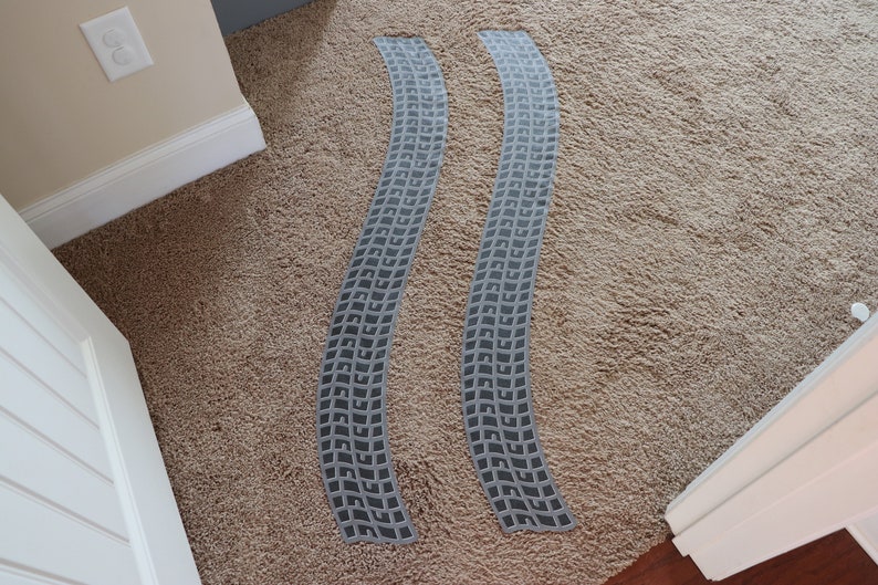 Tire Track Textured Floor Decals Removable Sidewalk Vinyl | Etsy