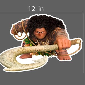Moana Party Textured Floor Decals • Set of 6 • Moana Social Distancing ...