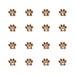 Classroom Line up Spots • 3" Peel and Stick Floor Decals • 1-30 Brown ...