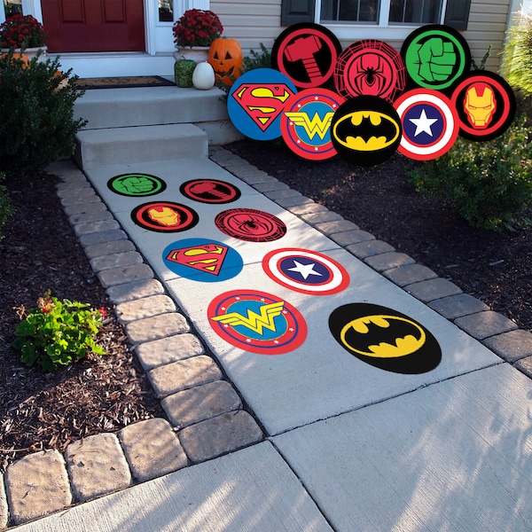 Super Hero Decal - Etsy