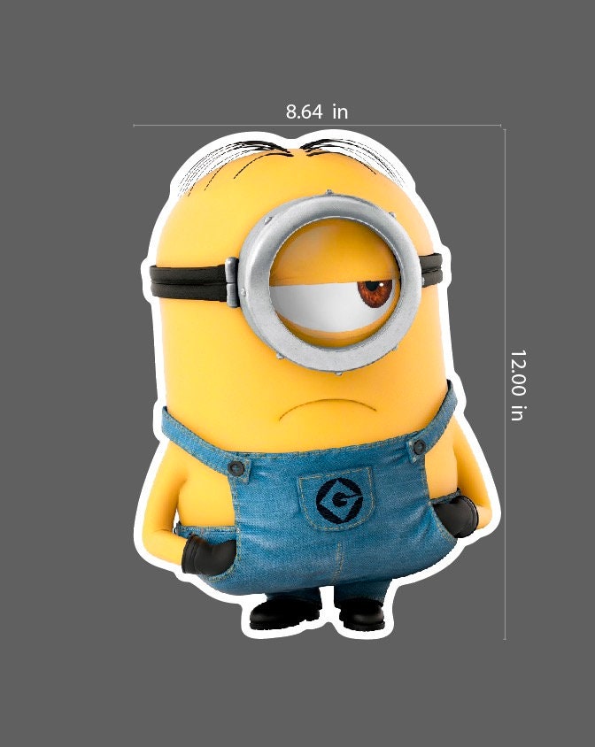 Minions Textured Peel and Stick Floor 12" Decals • Set of 6 • Birthday ...