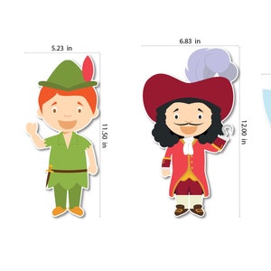 Peter Pan Floor Decals • Social Distancing Markers • Birthday ...