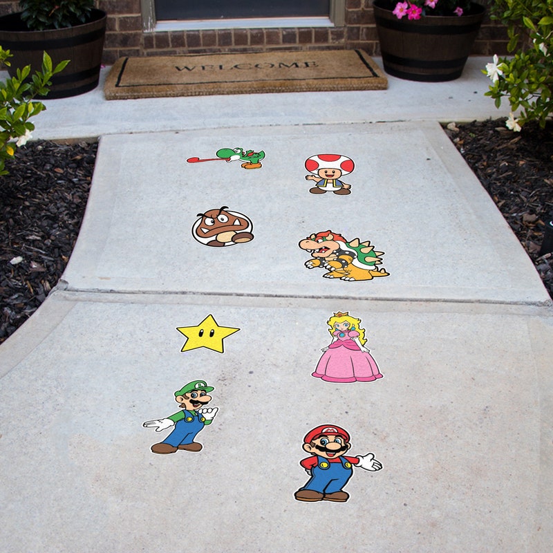 Super Mario Decal - Etsy