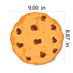 Cookie Peel and Stick Floor Decals 9 Wide Removable Sidewalk Vinyl ...