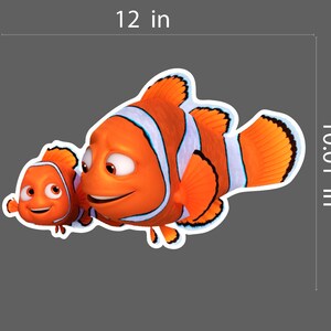 Finding Nemo Textured Peel and Stick Floor Decals • Set of 6 • Birthday ...