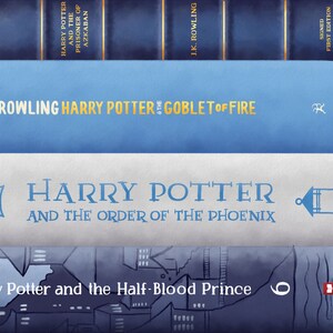 Wizard Raven House Book Stack Poster | Book Lovers Wall Art | Gifts for ...