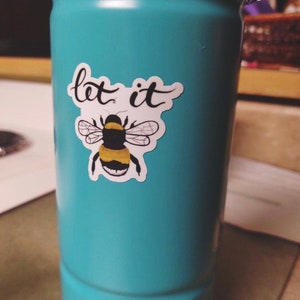 Let it Bee Sticker // Vinyl Sticker // The Beatles Sticker | Etsy