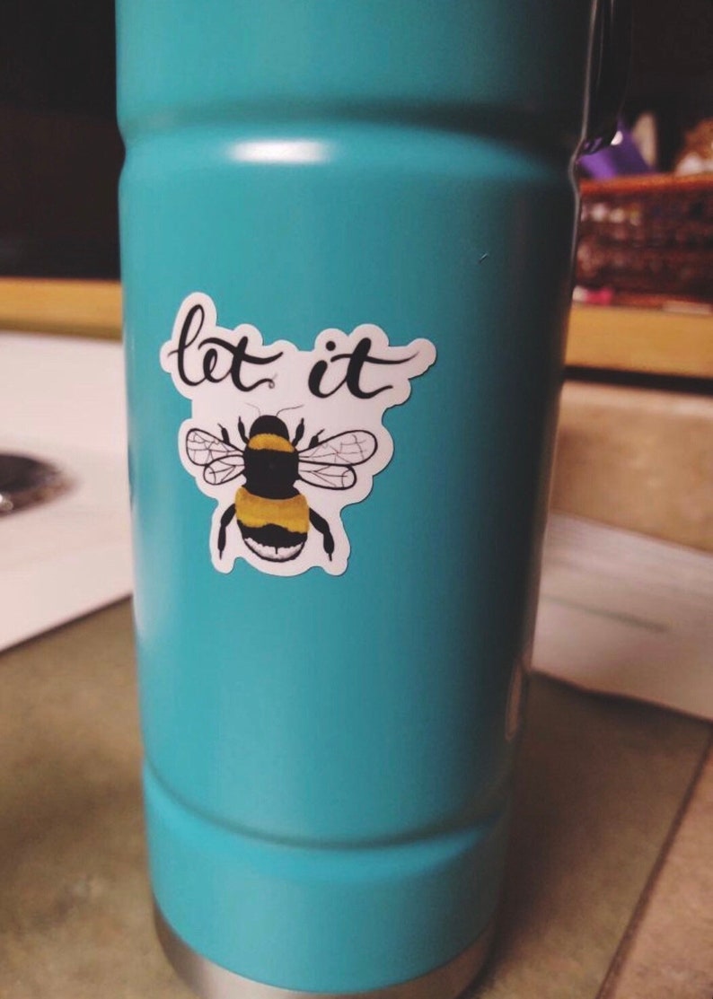 Let It Bee Sticker // Vinyl Sticker // the Beatles Sticker - Etsy