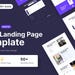 Saas Landing Page Kit Dekstop | Multipurpose Landing Page | Creative ...