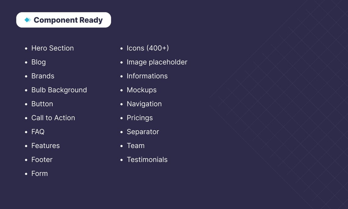 Saas Landing Page Kit Dekstop Figma Template Website Template - Etsy