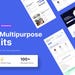 Saas Landing Page Kit Dekstop | Multipurpose Landing Page | Creative ...