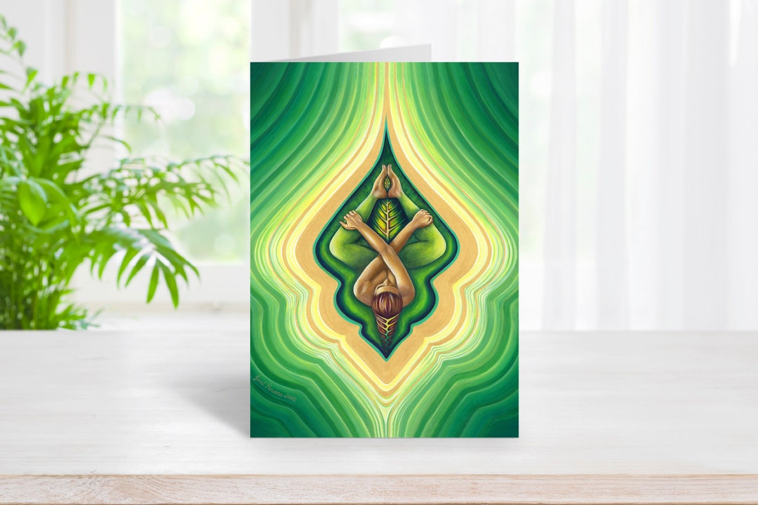 Mother Earth Greeting Card Rebirth Greeting Card Medicine Women Card ...