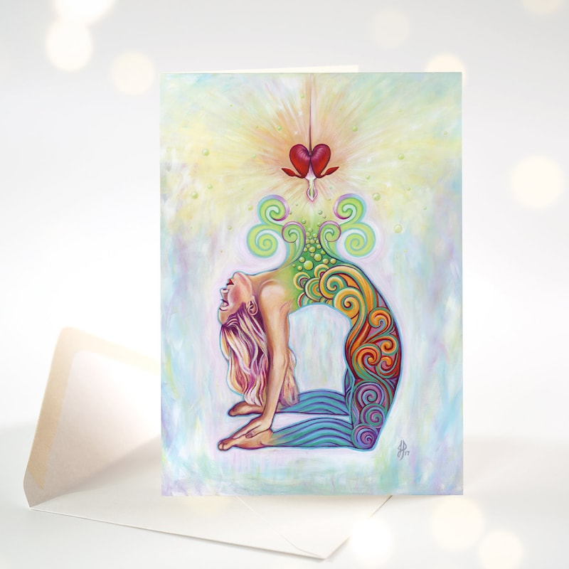 Yoga Birthday Cards - Etsy