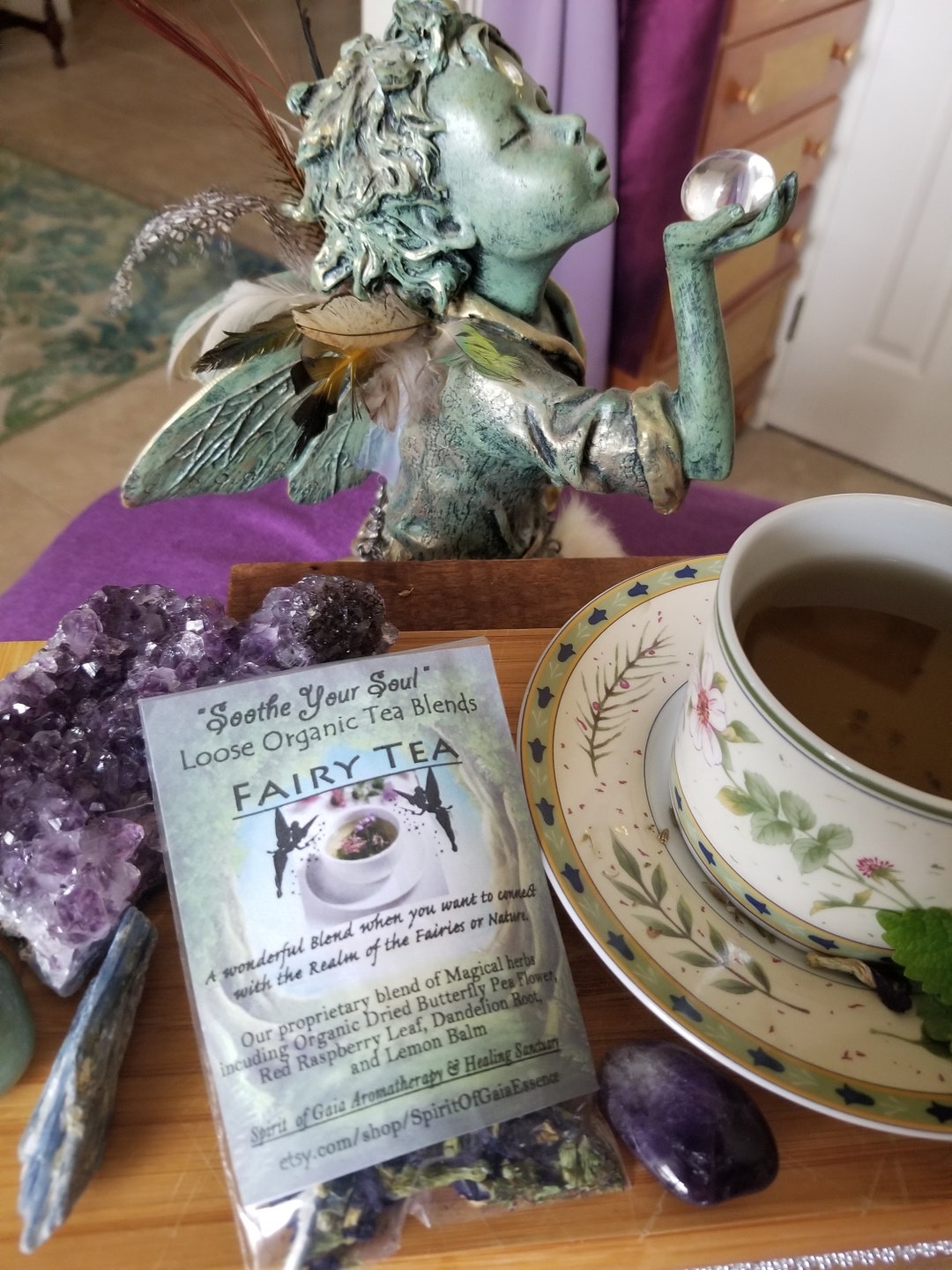 Reiki Infused Fairy Tea - Etsy