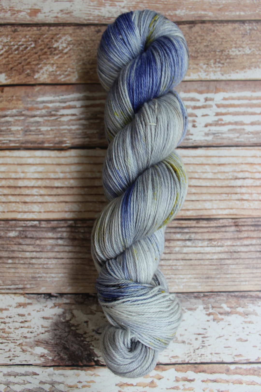 Ines - Dark Knight - Hand Dyed Yarn - 100% Super Wash Merino Fingering ...