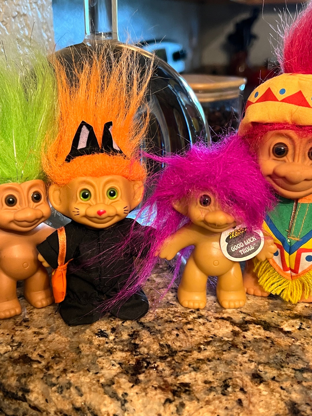 Russ Troll 90s Lot of 5. All Original. 4 and 3 Sizes. All Original ...