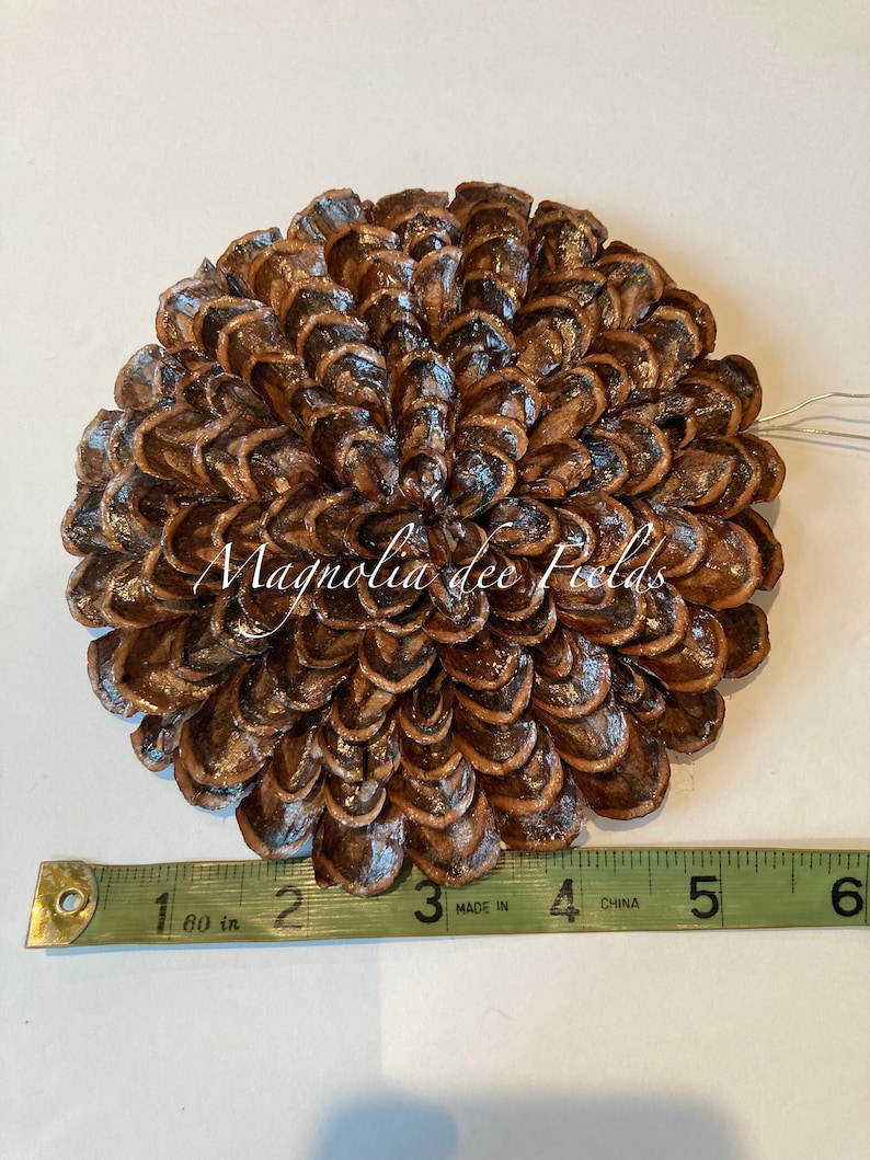 Signature Pinecone Rosette Wreath Center - Etsy