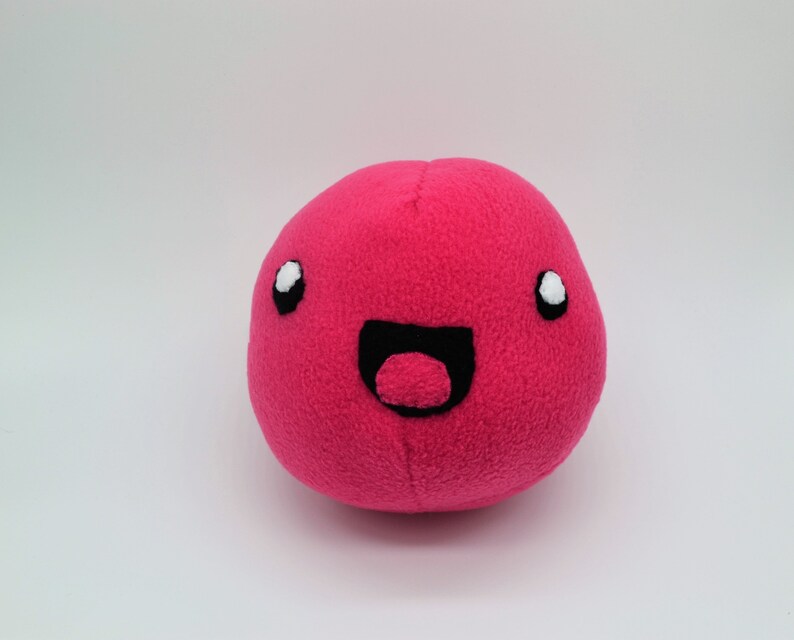 Pink Slime Plush MTO Slime Rancher Plush / Cute Blob Plush / | Etsy