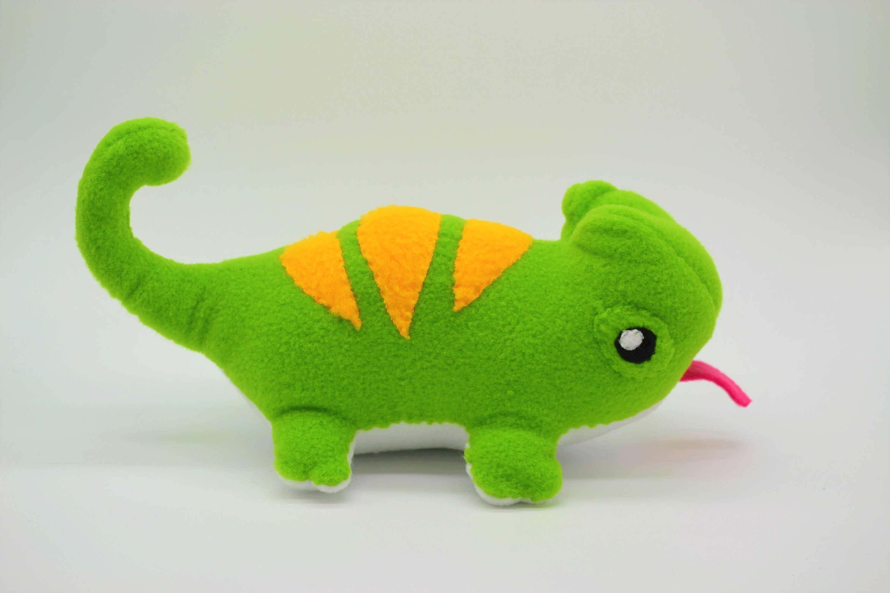 Chibi Chameleon Reptile Lizard Plush Etsy