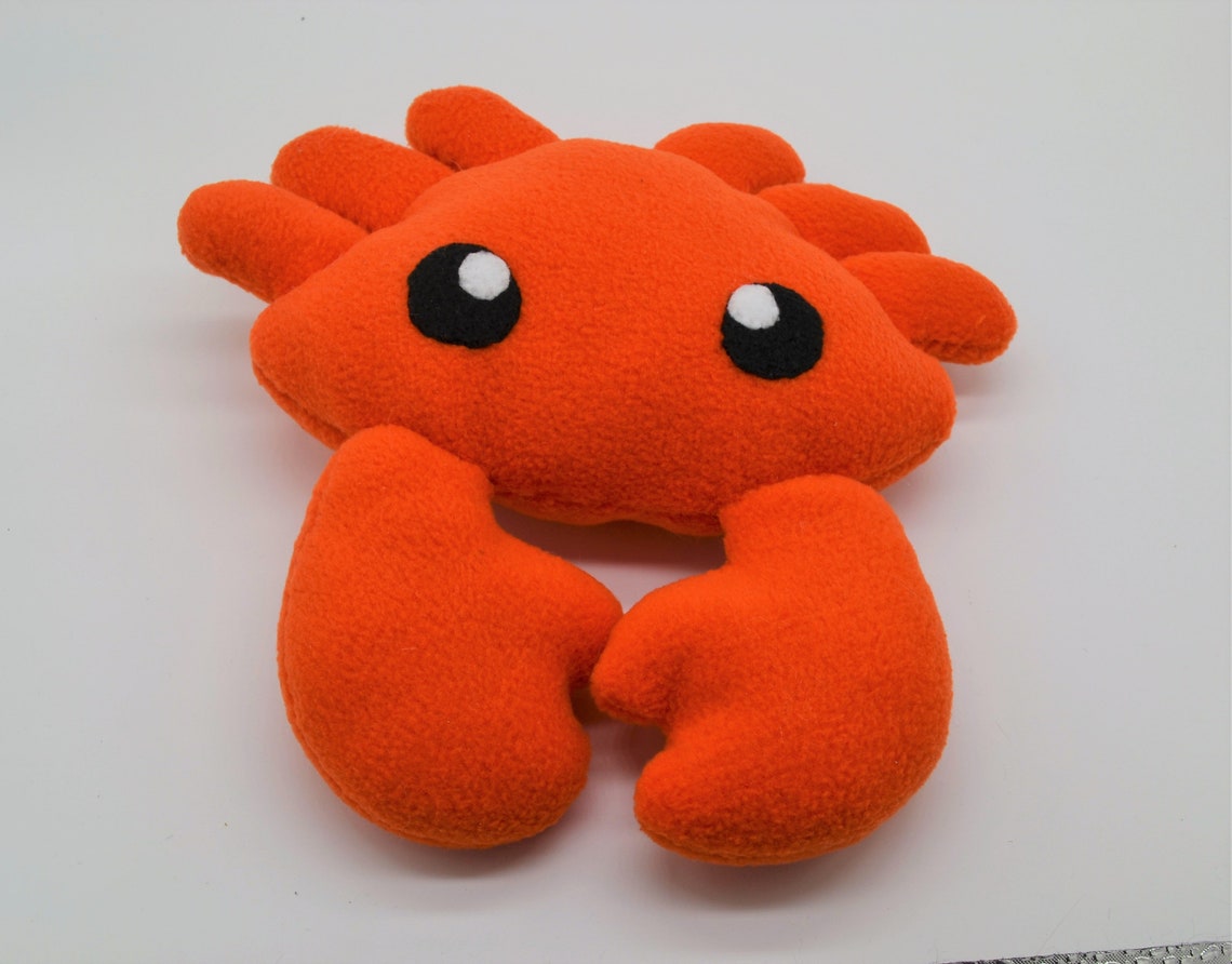 Cute Chibi Crab Beach Plush | Etsy