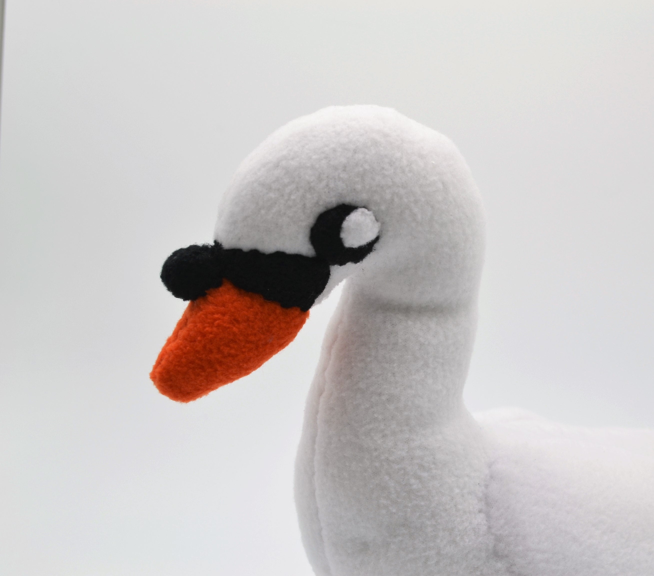 Cute Chibi Swan Plush Made to Order - Etsy