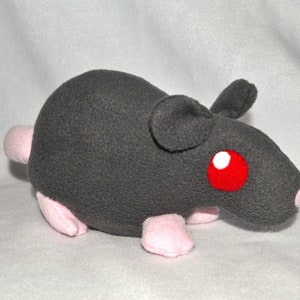 Chibi Grey Rat Halloween Gothic Plush - Etsy
