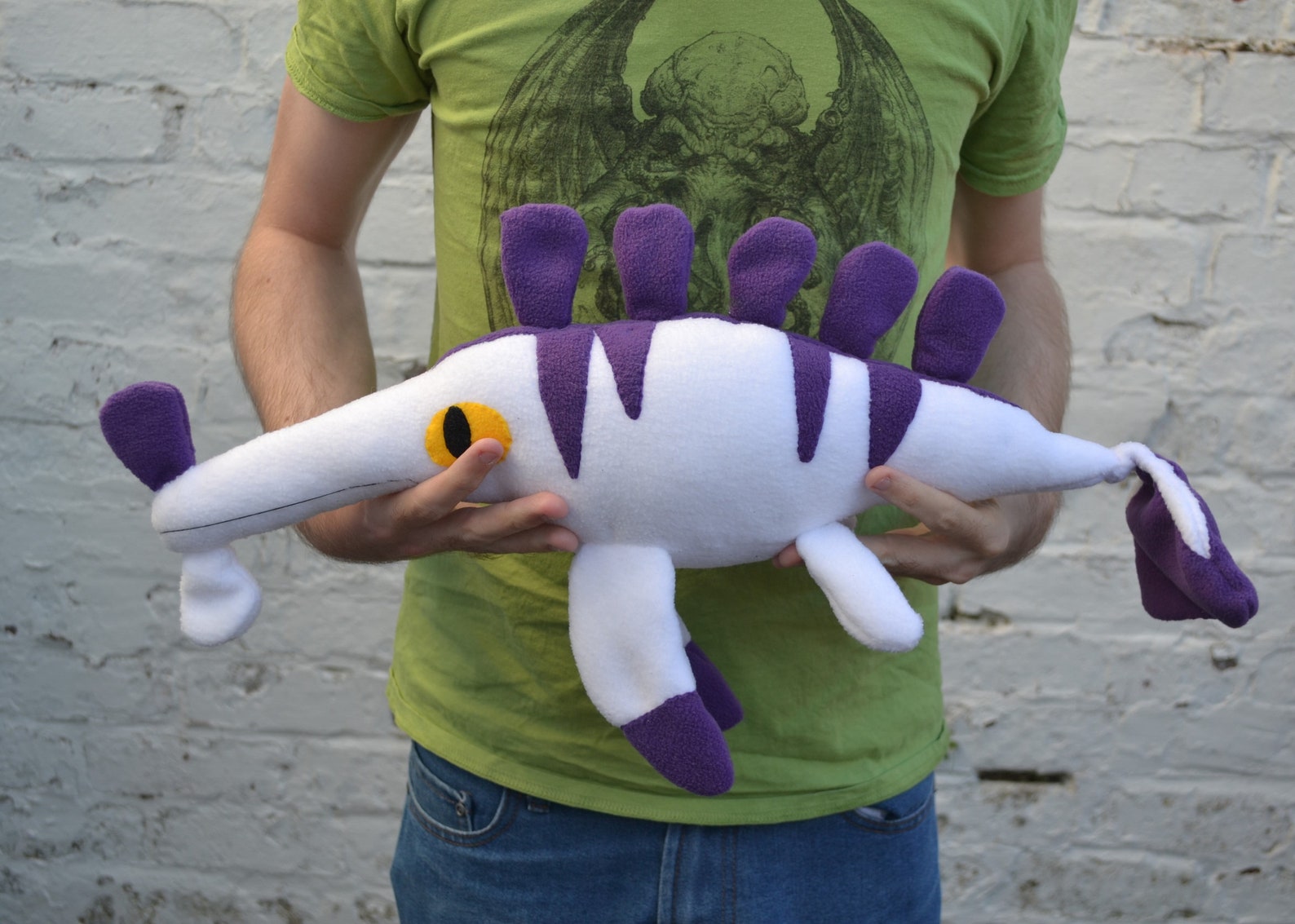 Subnautica Stalker Alien Fish JUMBO Sized Plush - Etsy UK
