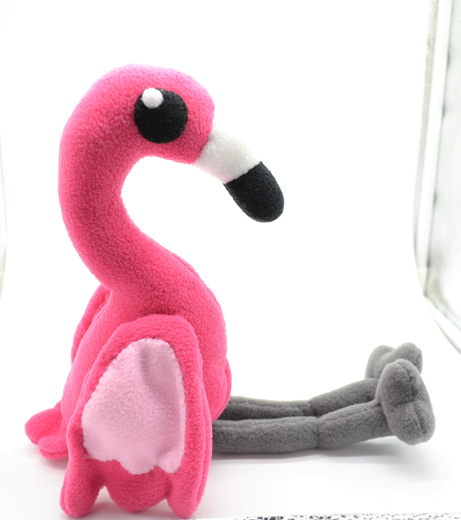 Cute Chibi Greater Lesser Flamingo Bird Plush | Etsy UK