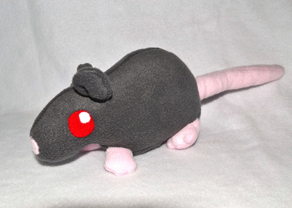 Chibi Grey Rat Halloween Gothic Plush - Etsy UK