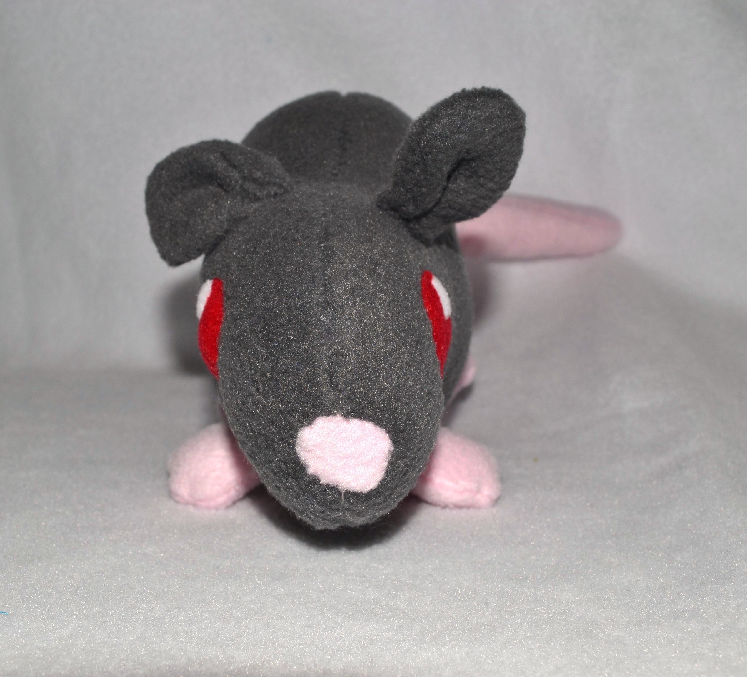 Chibi Grey Rat Halloween Gothic Plush - Etsy UK
