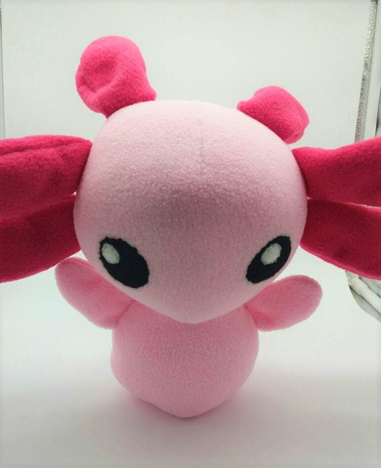 Cute Chibi Axolotl Plush Made to Order | Etsy