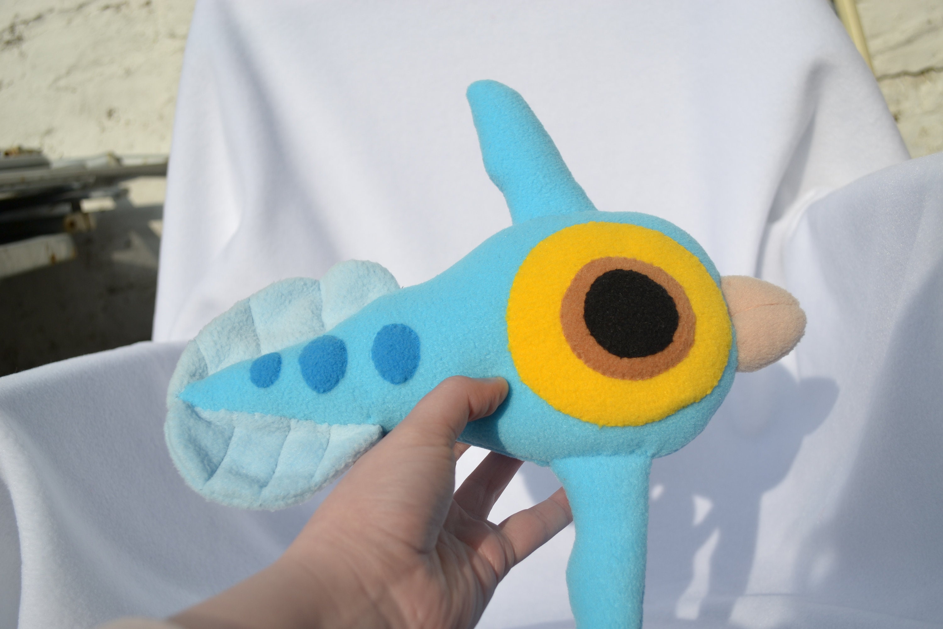Subnautica Peeper Alien Fish Plush - Etsy Australia