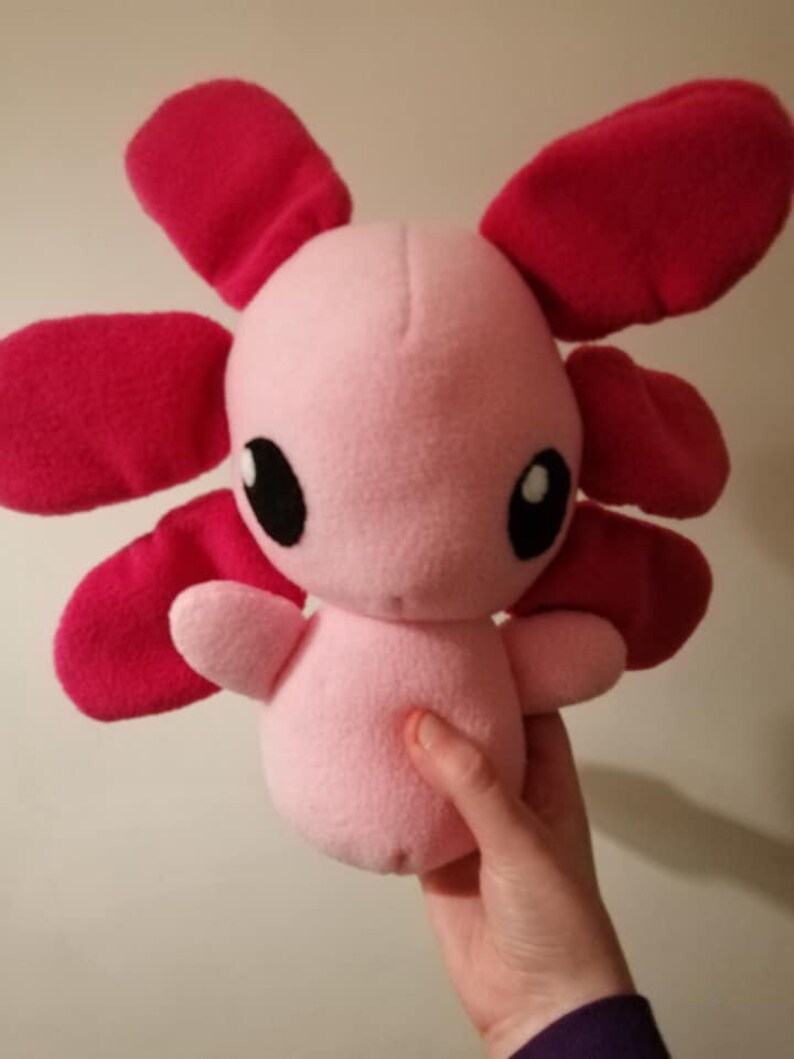 Cute Chibi Axolotl Plush Made to Order | Etsy