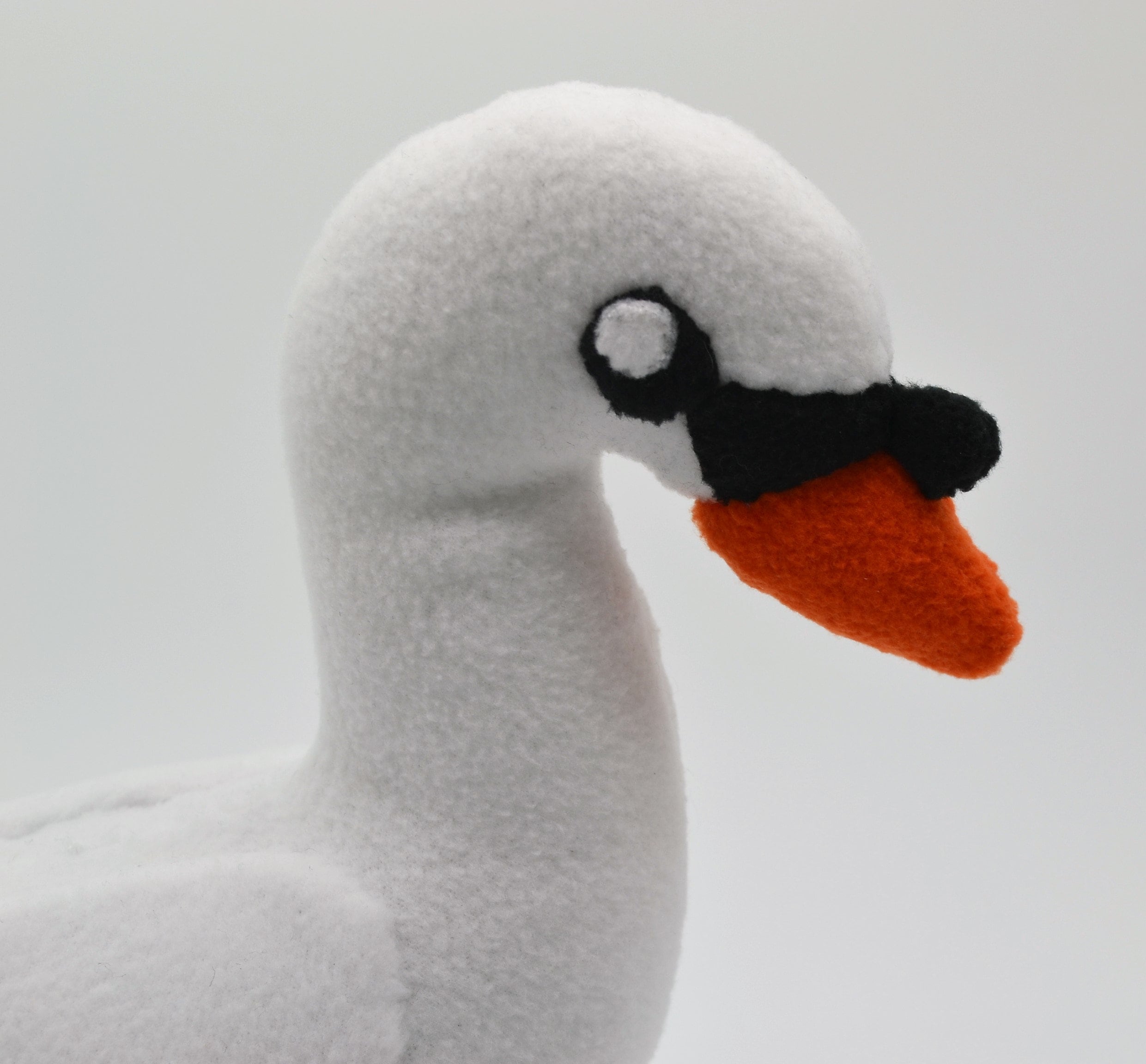 Cute Chibi Swan Plush Made to Order - Etsy