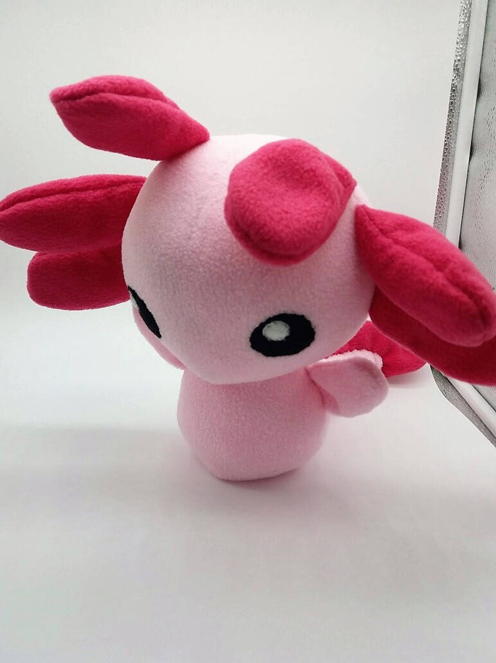 Cute Chibi Axolotl Plush Made to Order | Etsy
