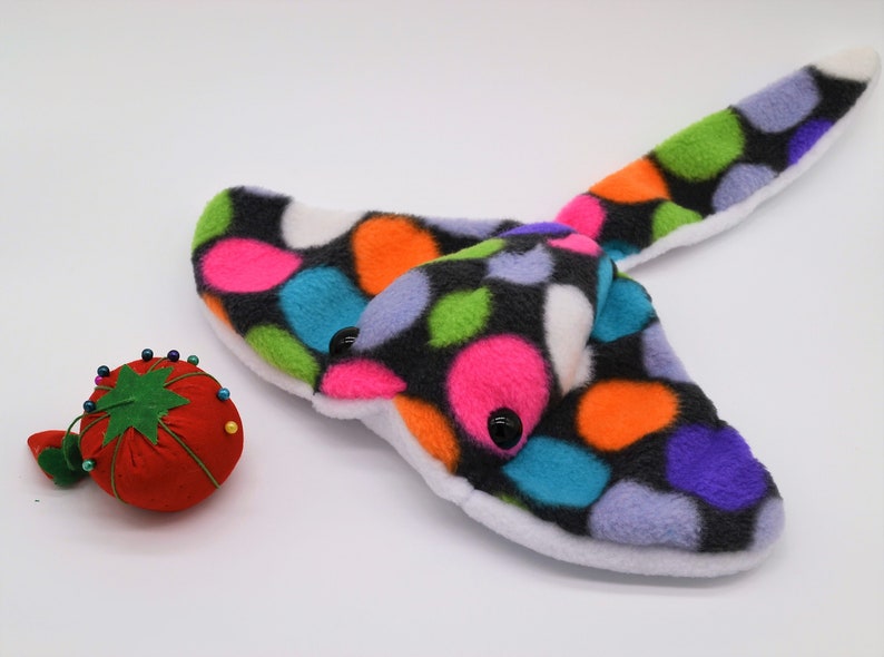 Cute Chibi Stingray Plush - MTO - Manta Ray, Plush, Stingray, Oceanlife ...