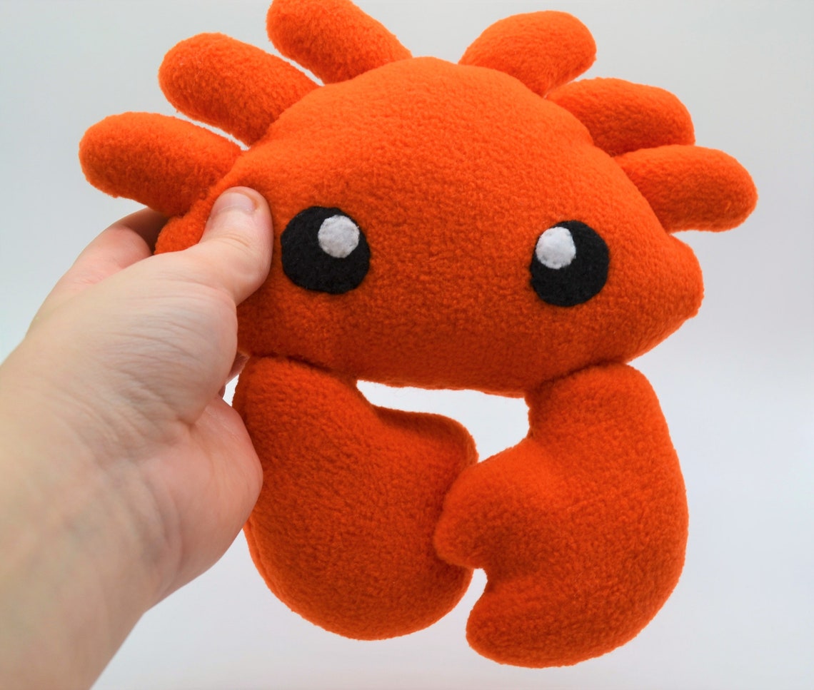 Cute Chibi Crab Beach Plush - Etsy UK