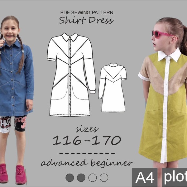 School Dress Pattern - Etsy