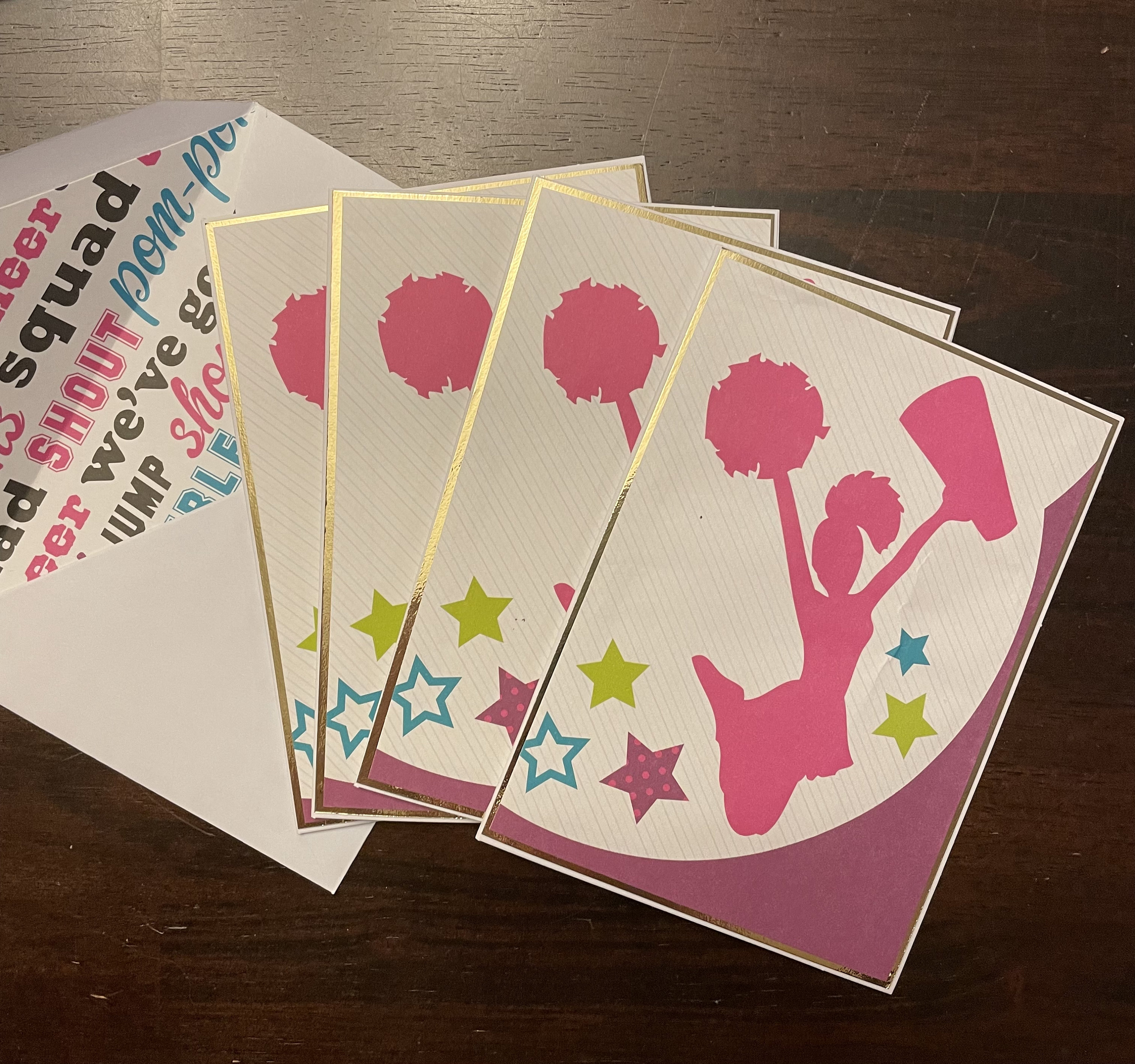 Cheer Card Set - Etsy