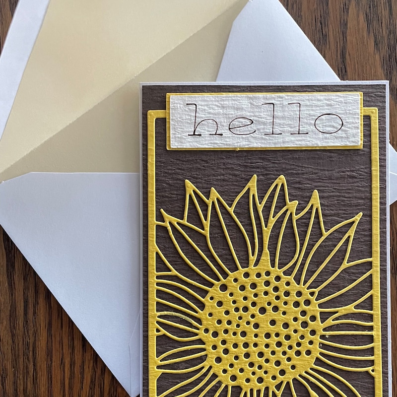 Hello Greeting Card - Etsy