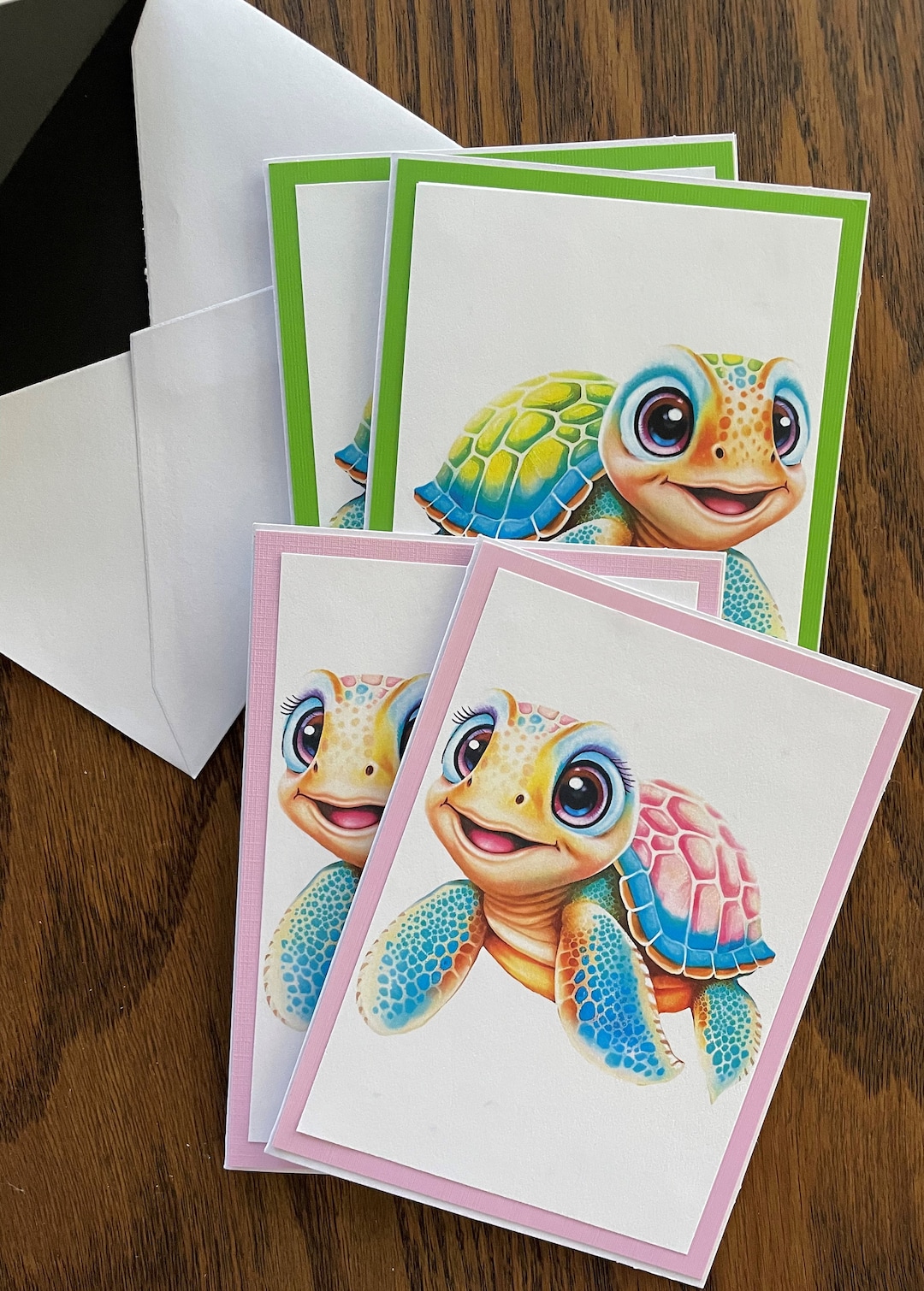 Baby Sea Turtle Greeting Cards - Etsy