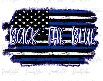 Back the Blue | Etsy