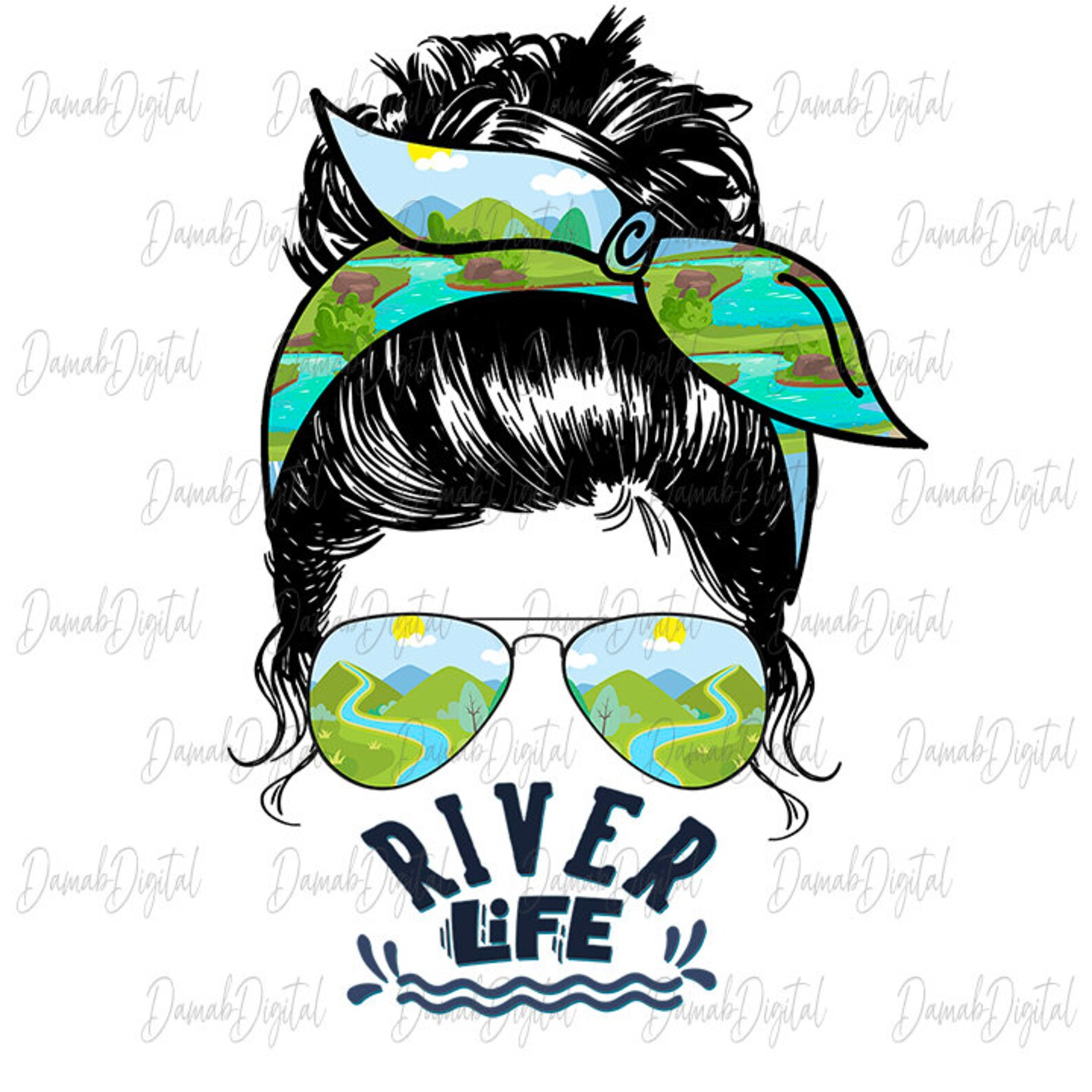 Free graphic river themes - nameebook