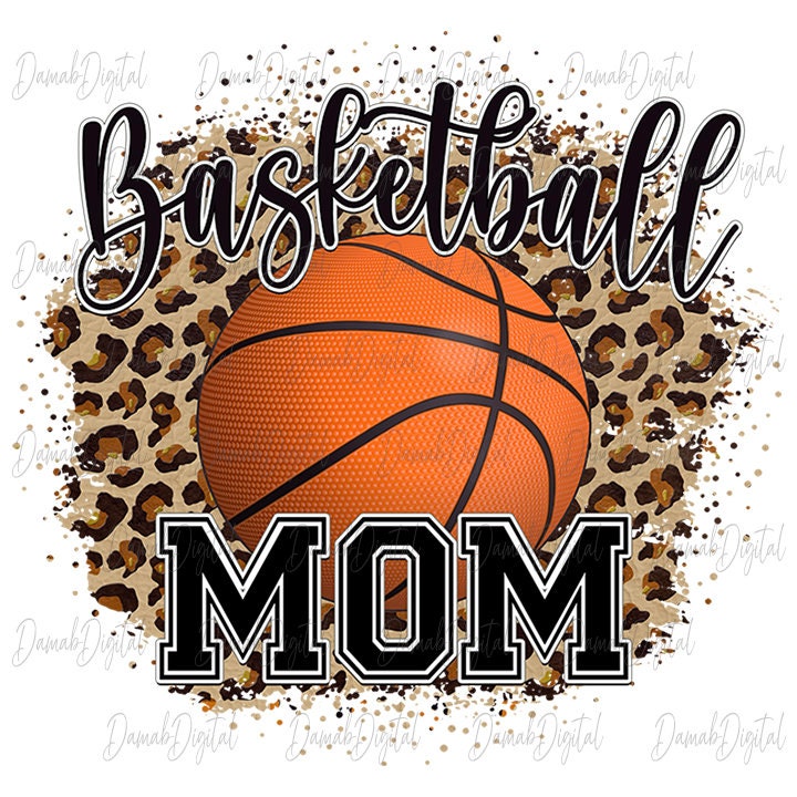 Diseños De Sublimación De Mamá De Baloncesto Descargar Etsy